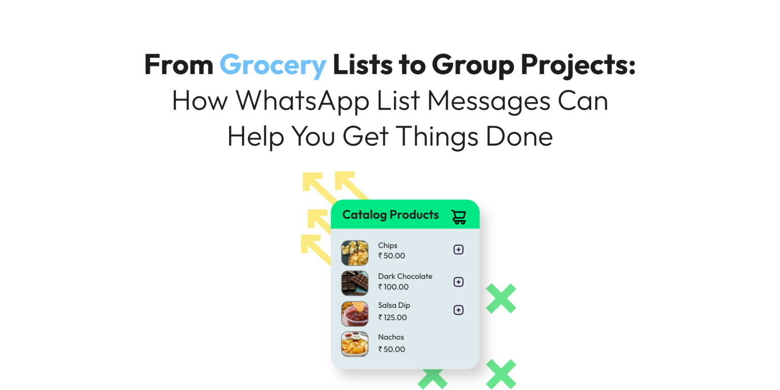 Enhancing WhatsApp Chats with Interactive List Messages and Quick Reply ...