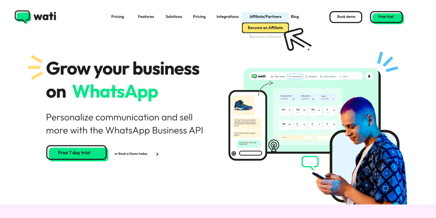 How to Become a Wati Affiliate to Boost Your Income? - Wati.io