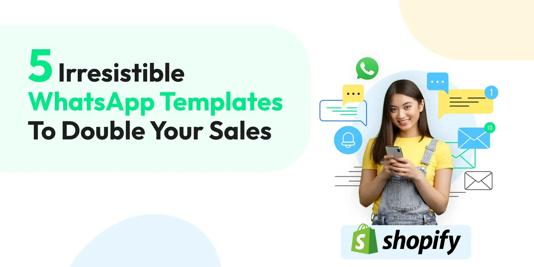 WhatsApp Automation Message Templates For Shopify Stores