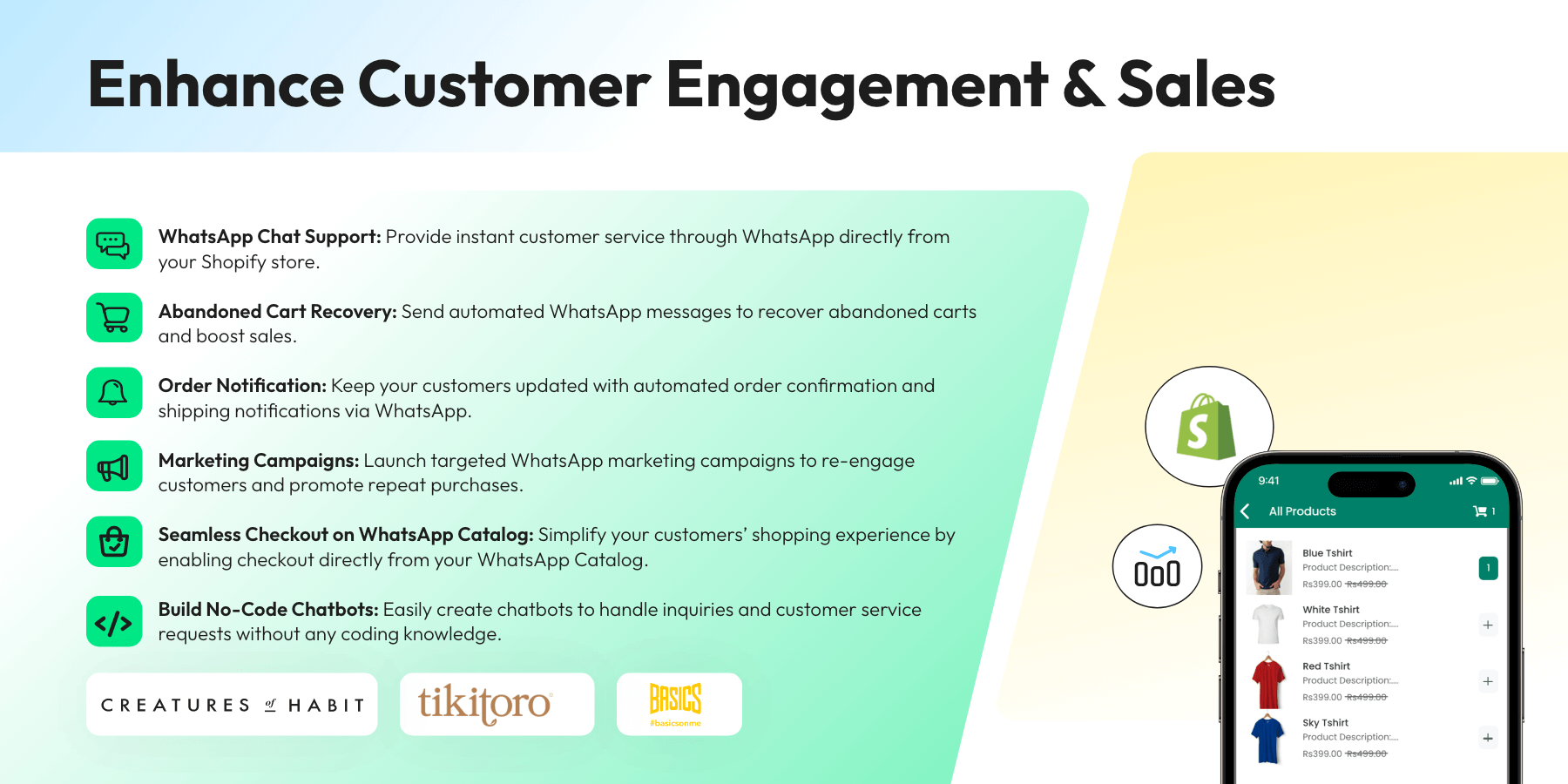 How to Add WhatsApp Live Chat Button to Your Shopify Store?