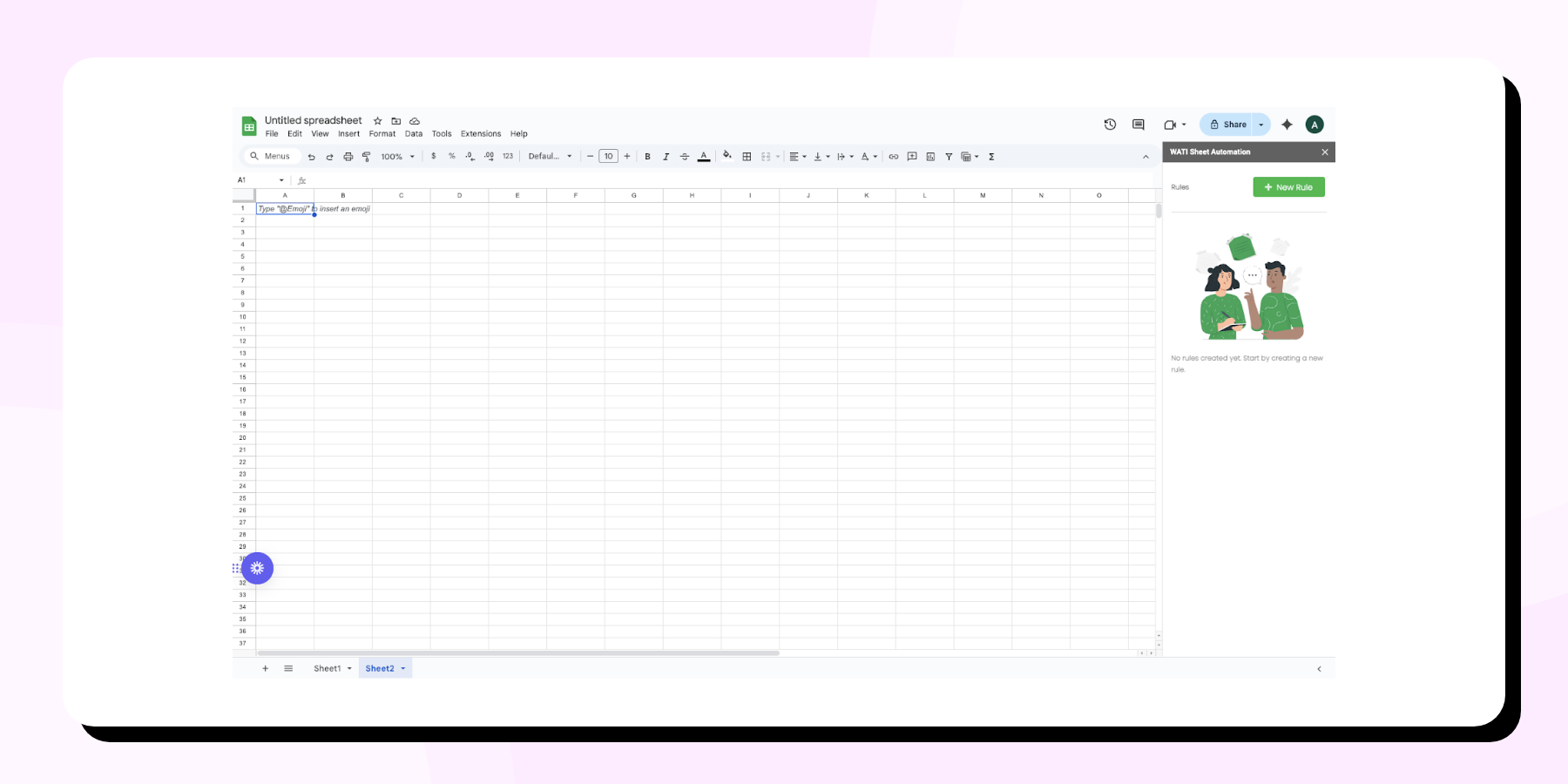 Google Sheet Integration with WhatsApp Using Wati