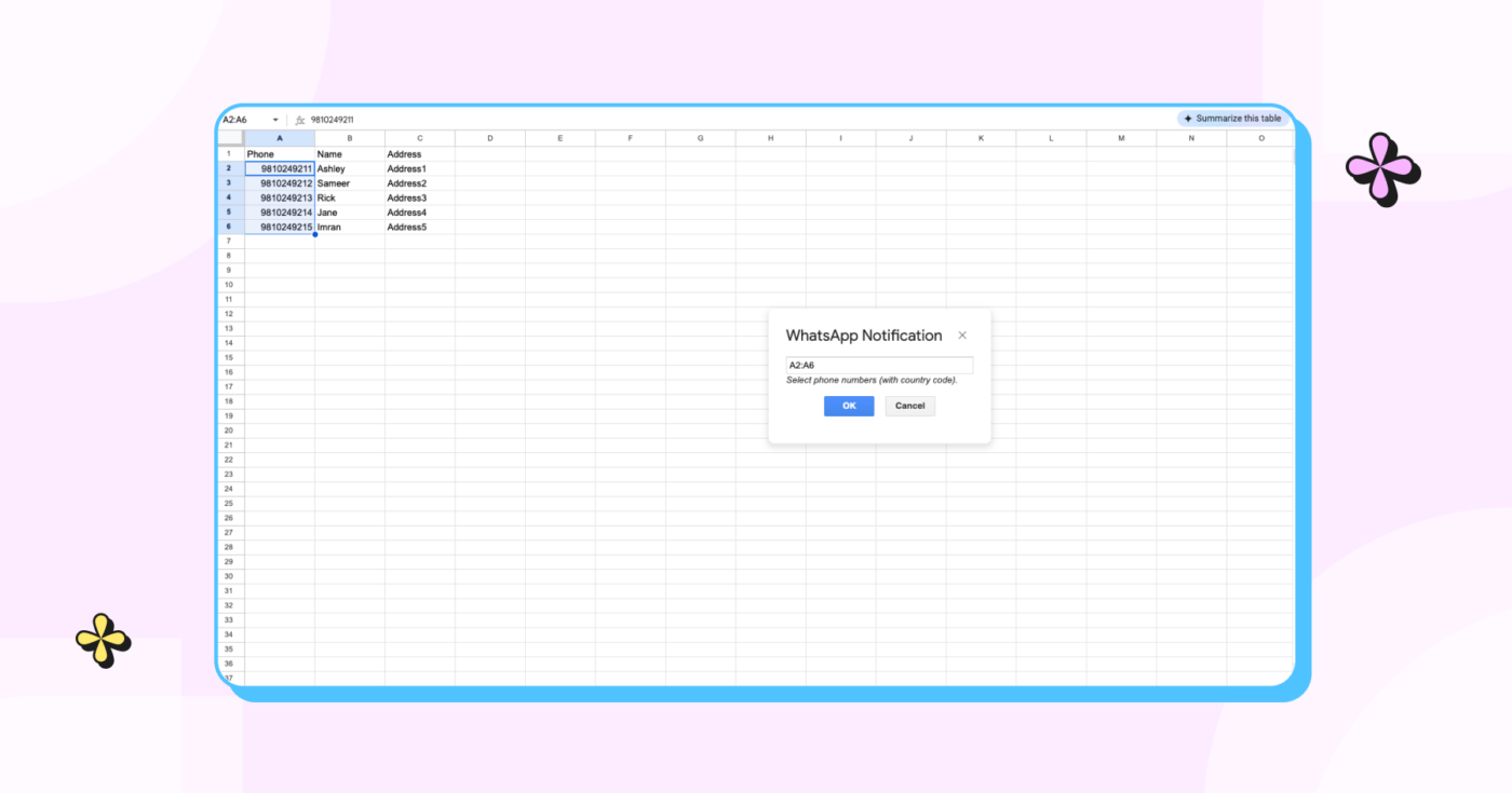 Google Sheet Integration with WhatsApp Using Wati
