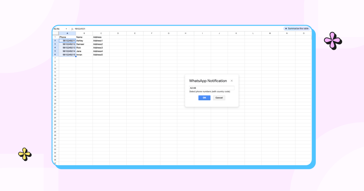 Google Sheet Integration with WhatsApp Using Wati